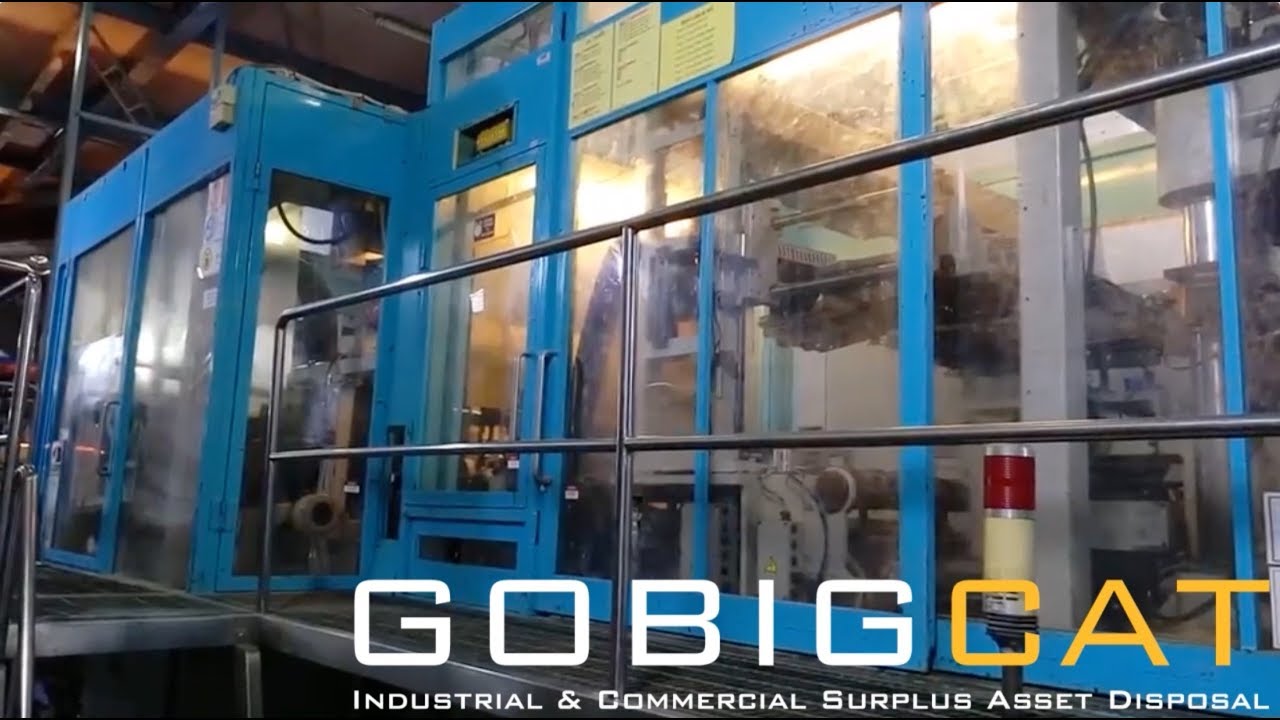 NISSEI ASB PB170/170-32/8MII (YR 2003) Single Stretch PET Plastic Blow ...