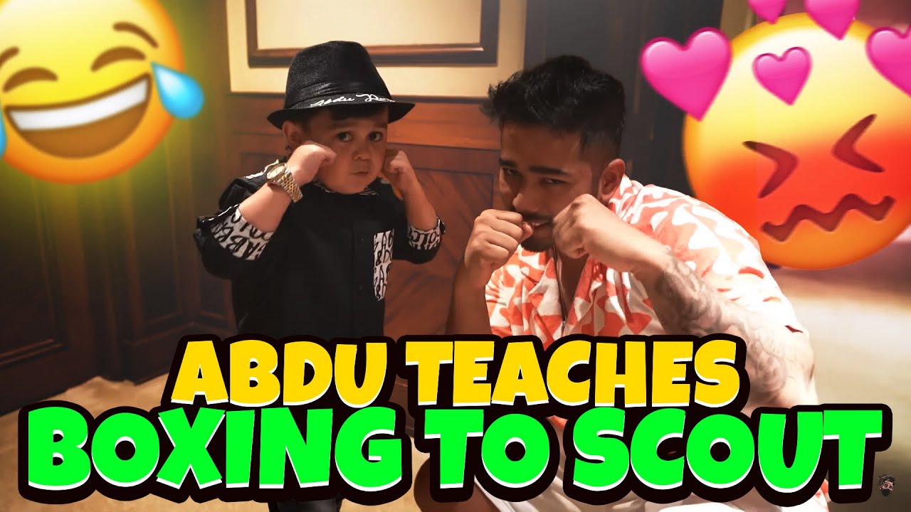 Scout Learns Boxing from Abdu Rozik 😅 - YouTube