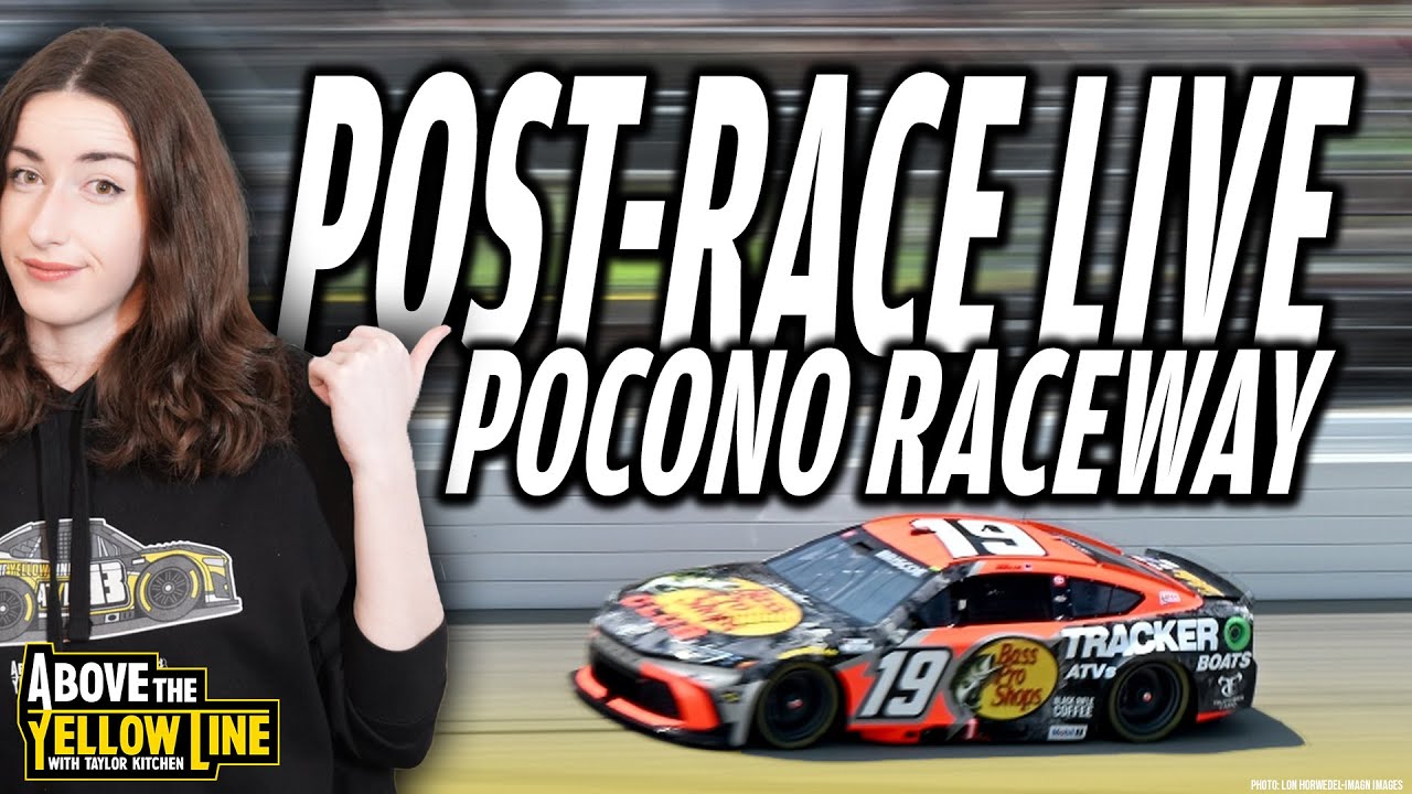 Let's Chat - NASCAR Goes To Pocono Raceway - Post-Race Reactions - YouTube