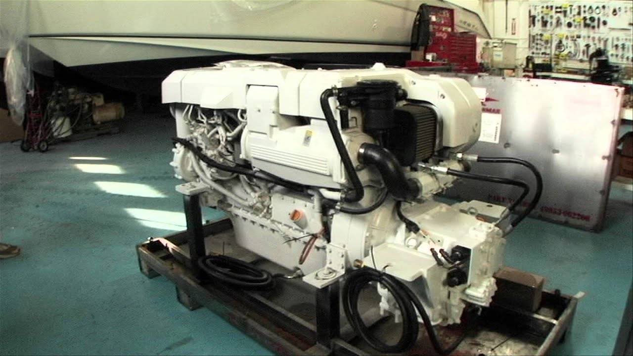 Big Yacht Repower, PART 10 - The New Engines - YouTube