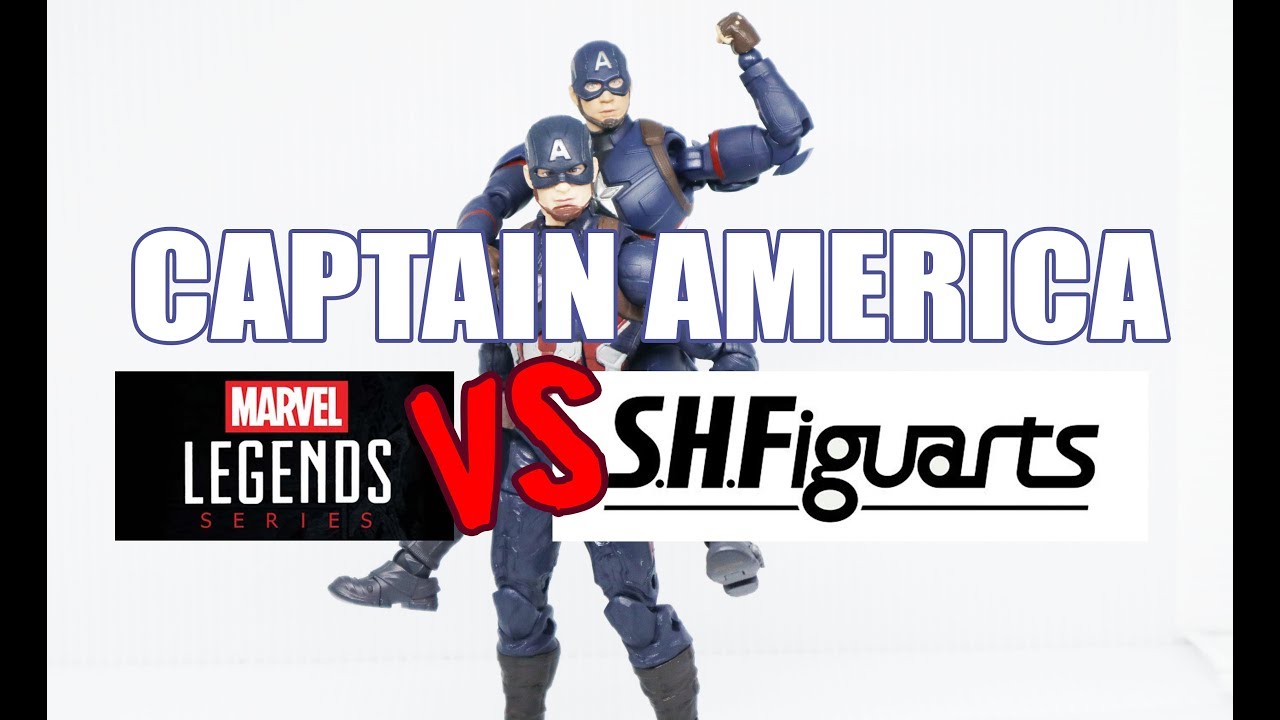 Review #52 - Marvel Legends VS SHF Captain America Civil War - YouTube