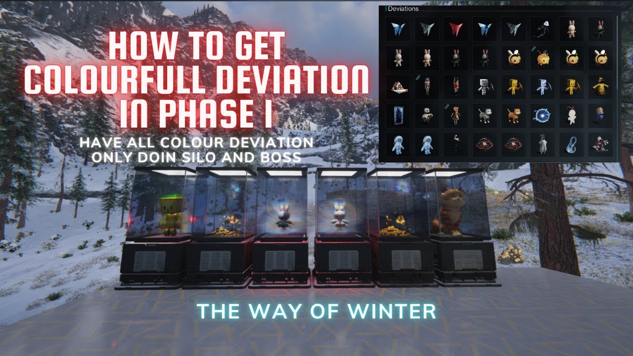 COLOUR DEVIATION IN SILO AND BOSS, FULLY EXPLAINATION - Winter X12 ...