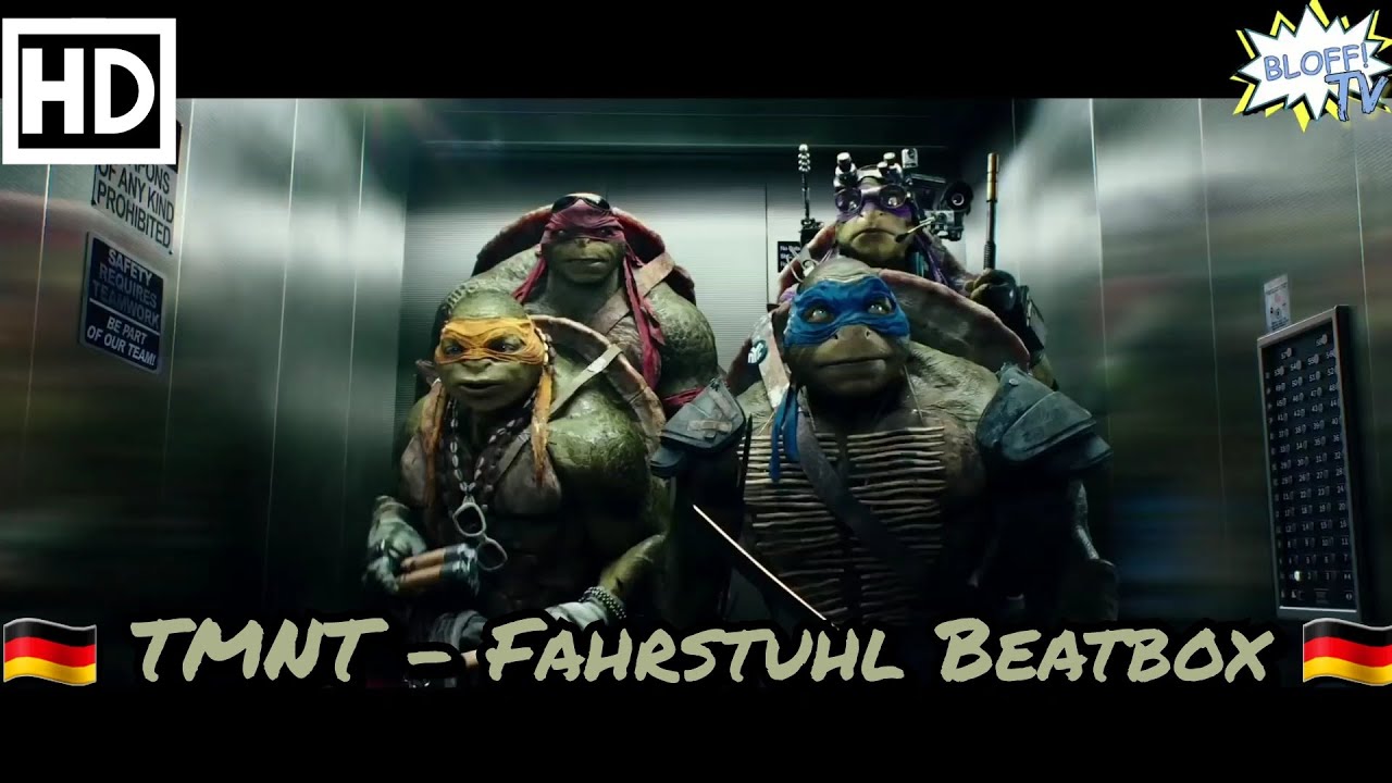 TMNT Fahrstuhl Beatbox - HD - Teenage Mutant Ninja Turtles 2014 ...