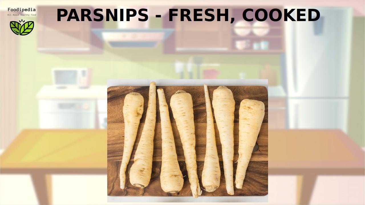 PARSNIPS - FRESH, COOKED. FOOD STORAGE - HOW LONG CAN YOU KEEP. - YouTube
