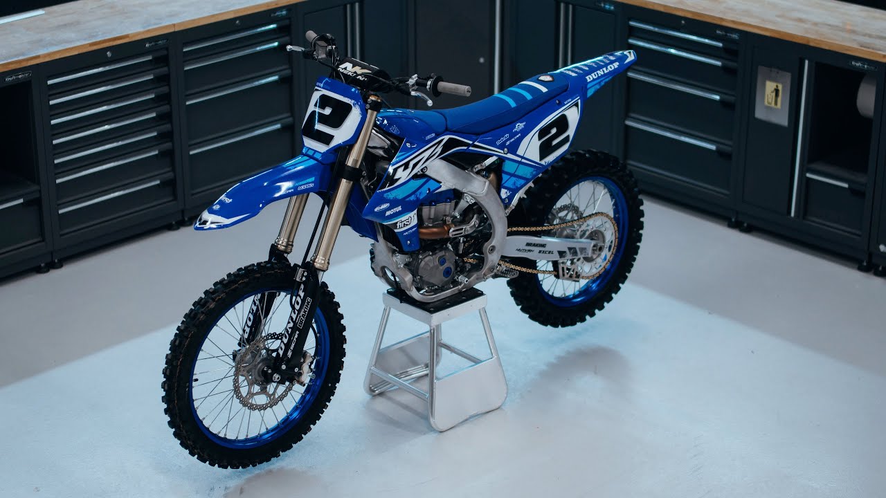 YAMAHA 450 2023 "TRIX" GRAPHICS KIT by Kutvek | 4K - YouTube