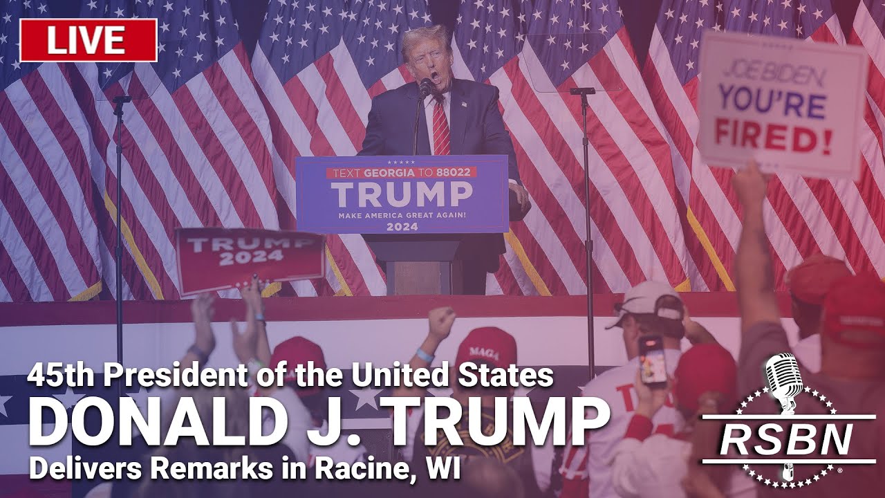 LIVE REPLAY: President Trump Delivers Remarks in Racine, Wisconsin - 6 ...