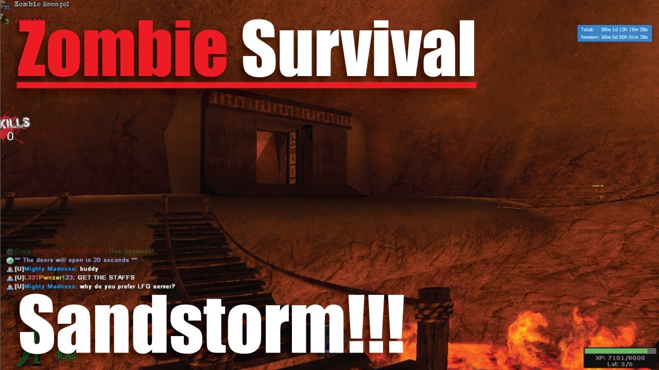Sandstorm! - Gmod Zombie Survival - YouTube