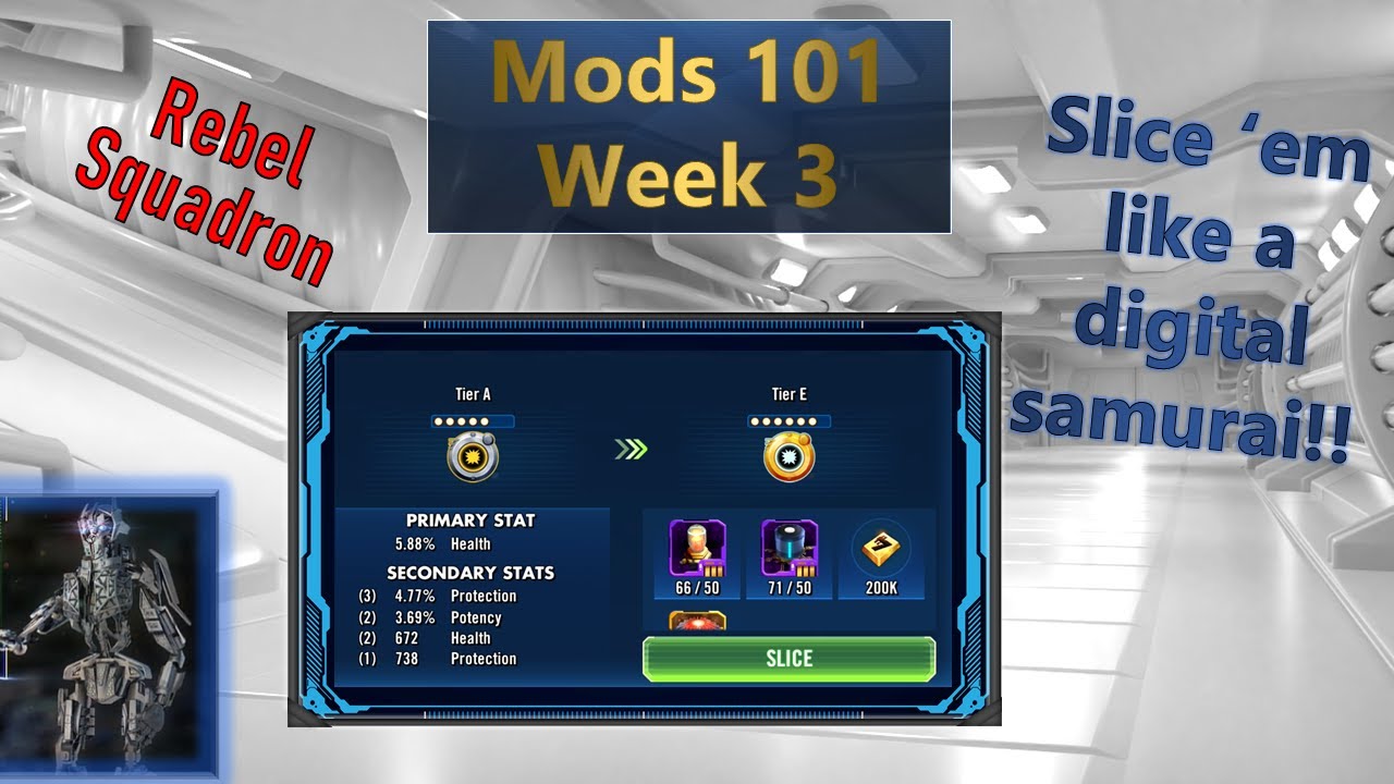 The Secrets of Mods - Mods 101 - Week 3 - Slice 'em up like a virtual ...