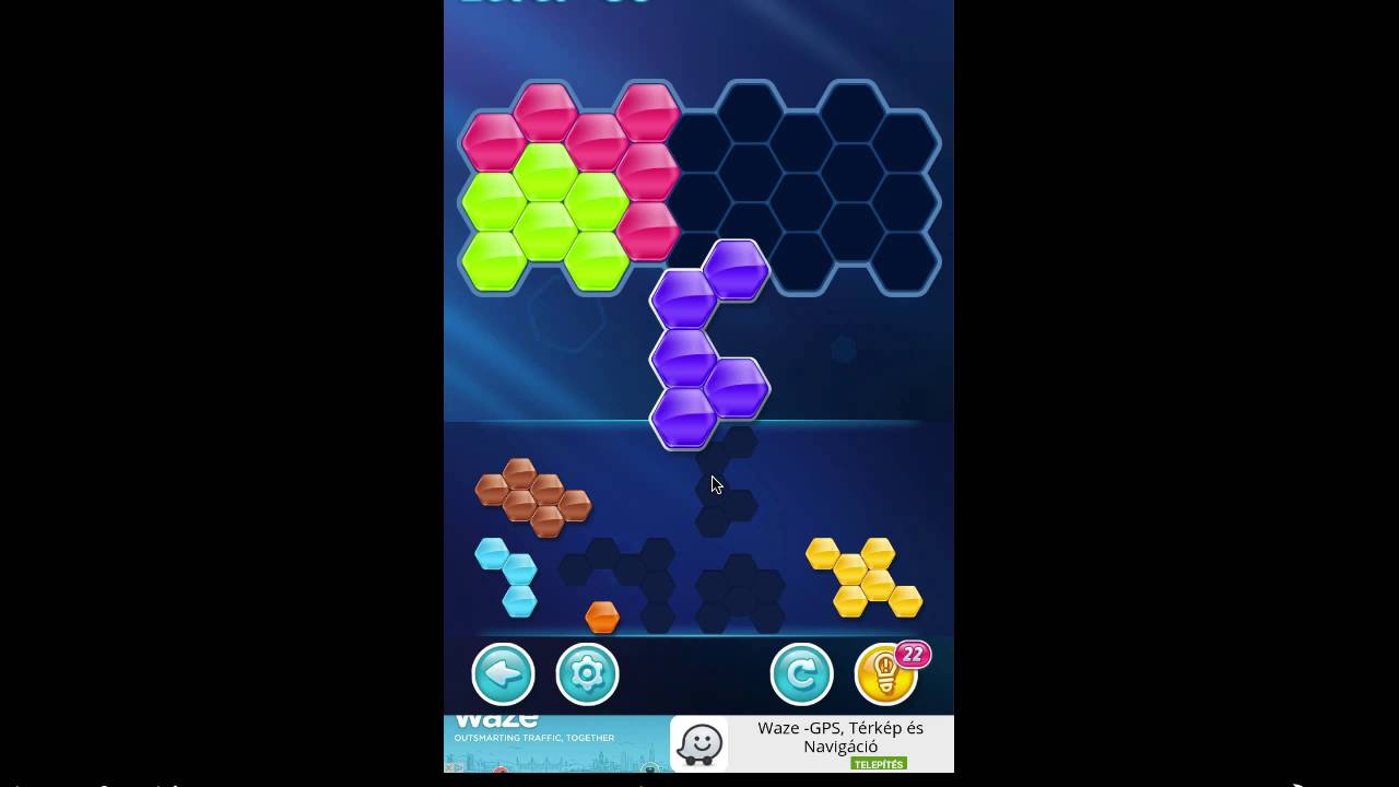 block hexa puzzle android gameplay regular a level 80 - YouTube