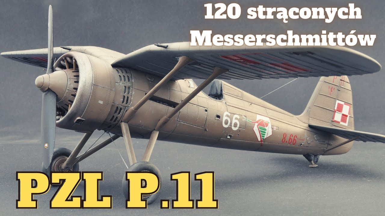 Polski myśliwiec - PZL P.11 - YouTube