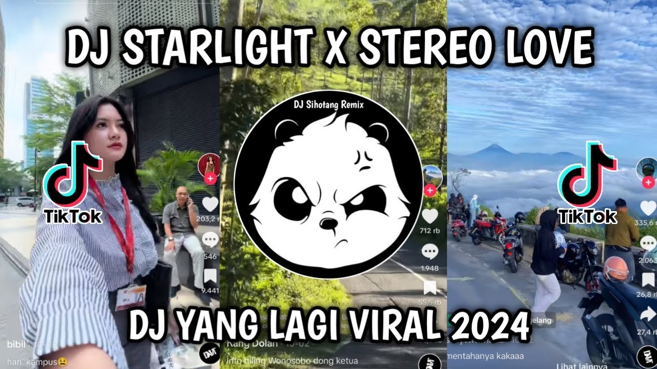 DJ STARLIGHT X STEREO LOVE X RUTINITAS RADONG DJ DANVATA JEDAG JEDUG ...