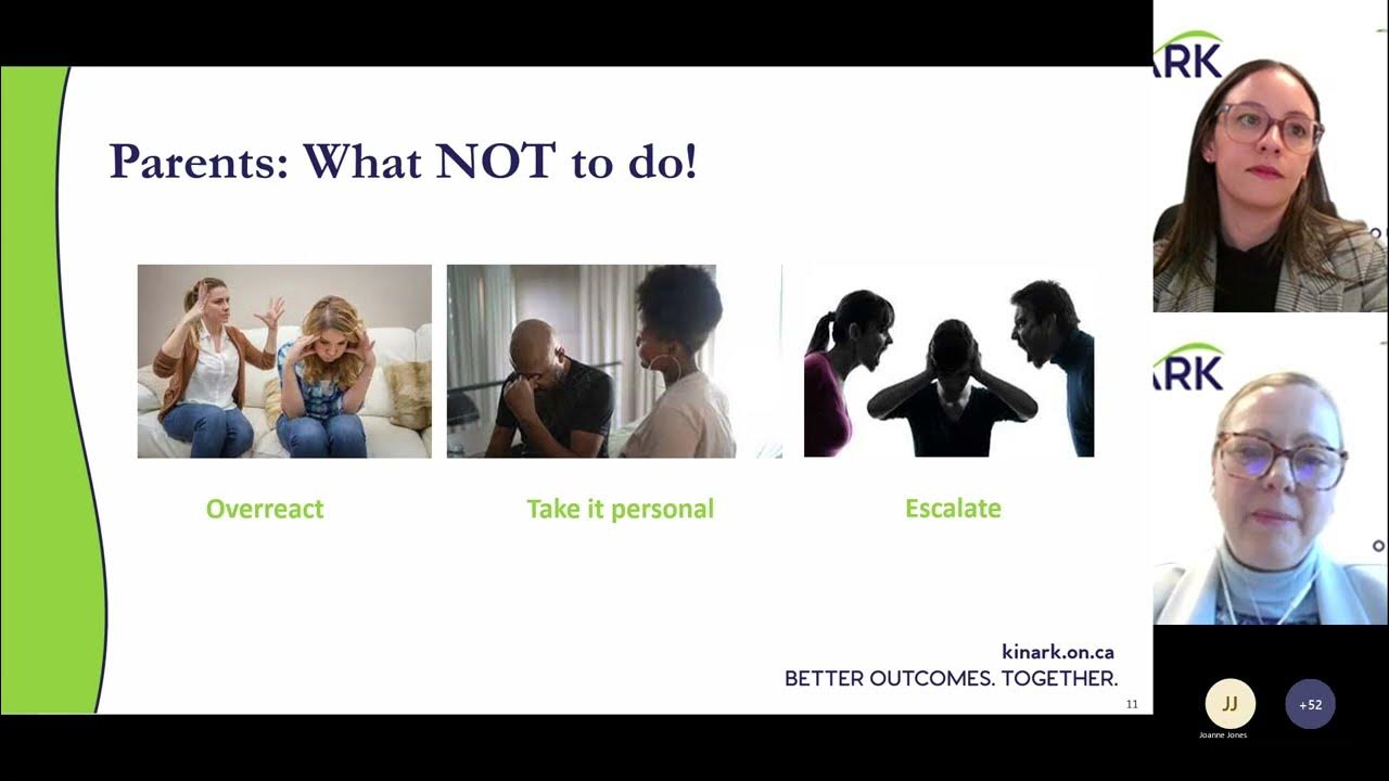 Disruptive Behaviours in Children Family Education Session - YouTube