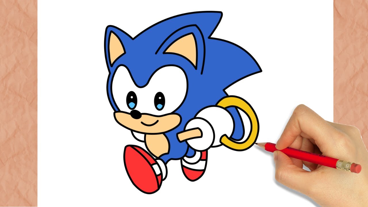 How Draw Sonic Chibi I Step By Step I Easy Youtube