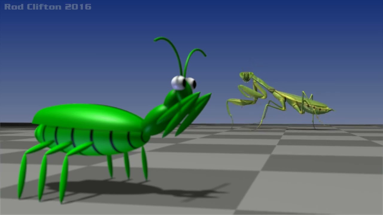 Insect leg walk cycle tutorial - YouTube