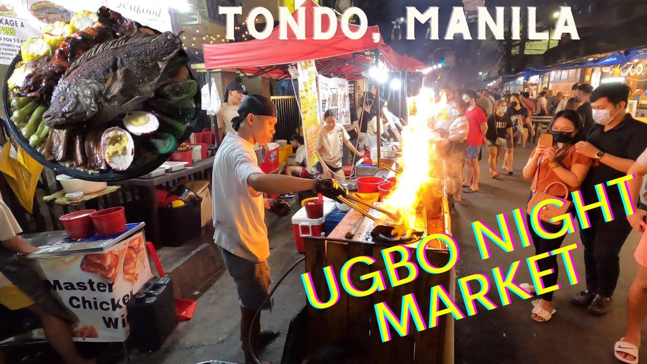 Street Food Galore @ UGBO Night Market, Tondo, Manila - YouTube