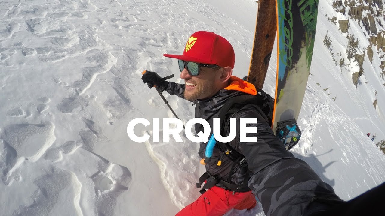 4K - Backcountry Skiing Primrose Cirque - YouTube