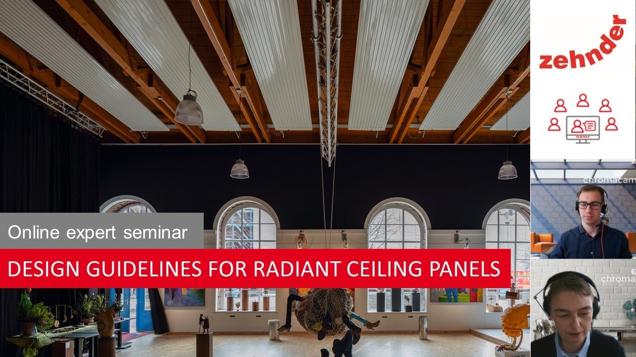 Zehnder Design guidelines for radiant heating and cooling ceiling ...