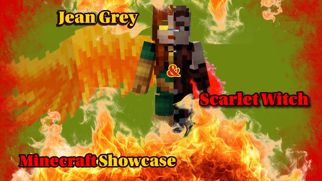 Jean Grey & Scarlet Witch Minecraft Showcase | Minecraft | Fisk ...