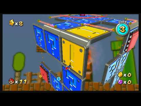 Super Mario Galaxy - Flipswitch Galaxy: Painting the Planet Yellow ...