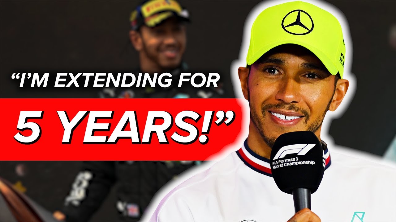 ITS OFFICIAL! Lewis Hamilton SIGNING an EXTENSION - YouTube