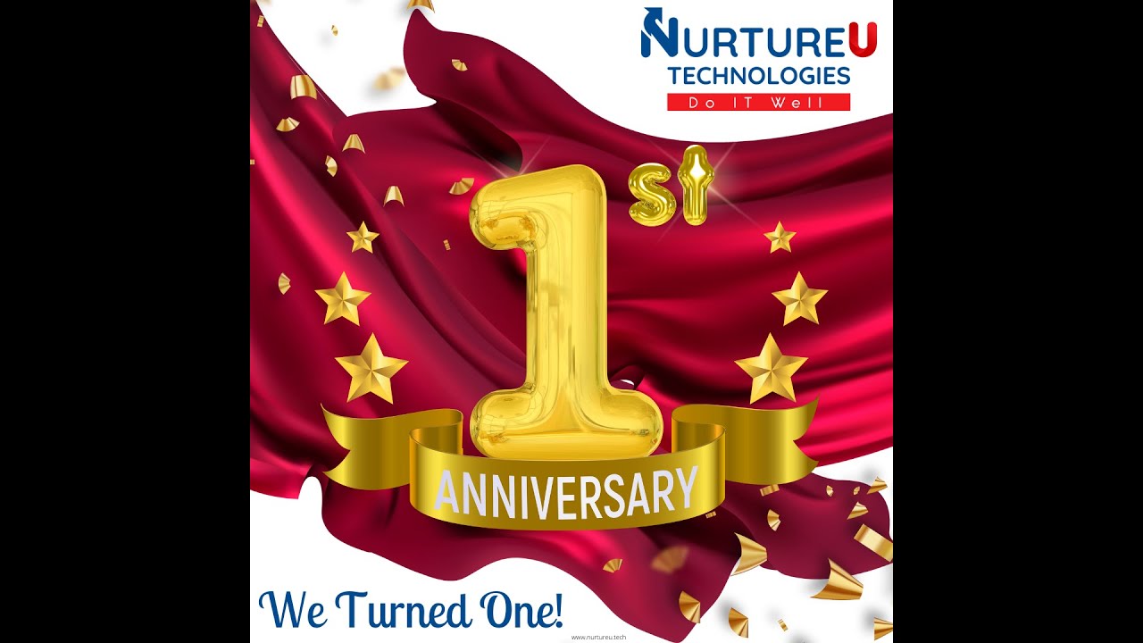 We Turned ONE! - One Year Anniversary - NurtureU Technologies - YouTube