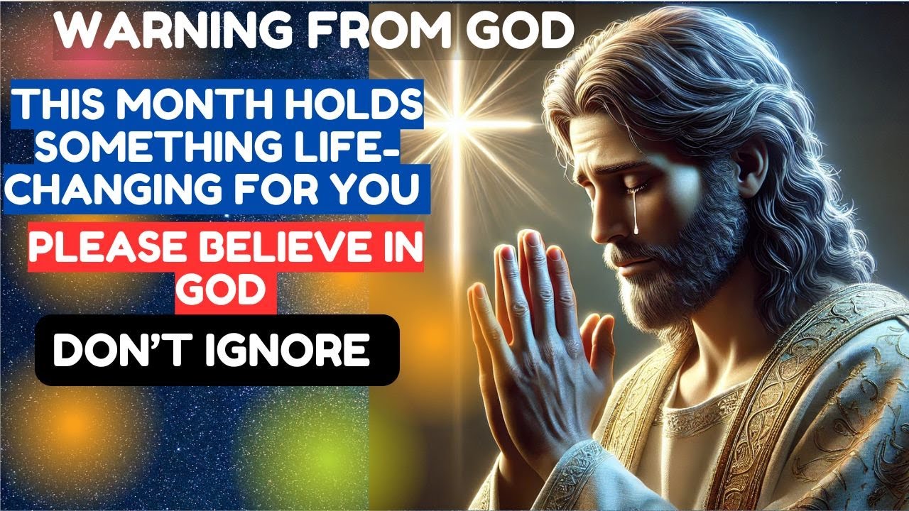 God Says This month holds ... | Today God Message for You |God's msg # ...