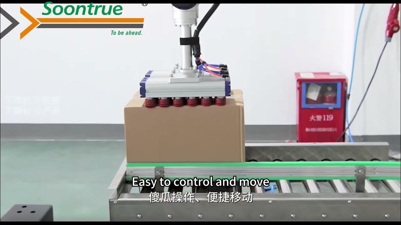 Collaborative robot from soontrue in China - YouTube