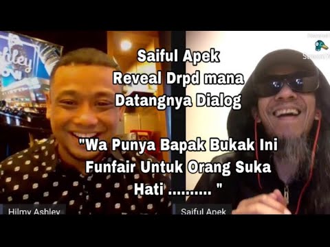 SAIFUL APEK REVEAL DIALOG DALAM FILEM SENARIO THE MOVIE ? - YouTube