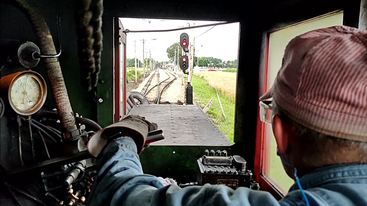 J. Neils Lumber Co. Shay 5 Cab Ride! Part 3 at the Illinois Railway ...