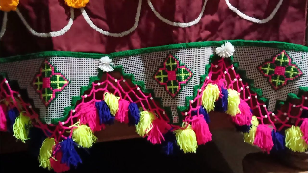पलंगपोश डिजाइन😍 ll new palangposh design ll palangposh ka design | gate ...