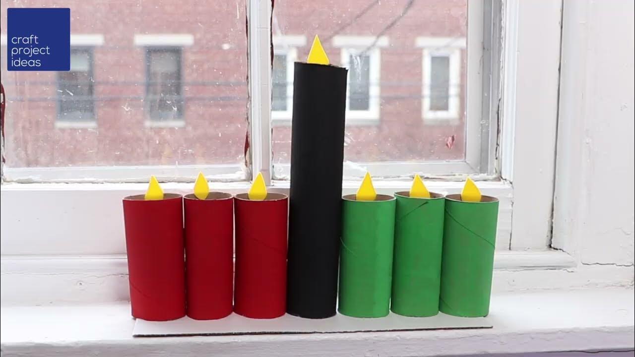Kwanzaa Candle Craft - YouTube