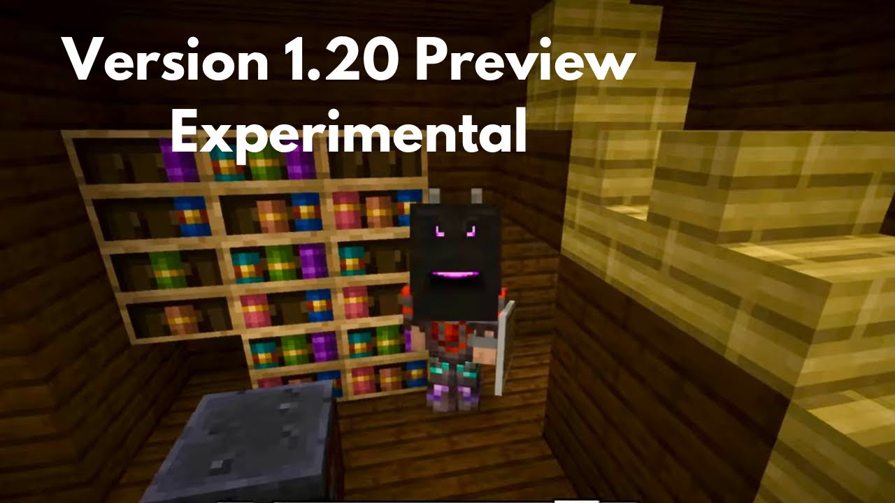 Minecraft 1.20 preview (experimental features mode) - YouTube