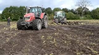 #Amazing amazing heavy equipment, biggest tractor stuck in deep mud ...