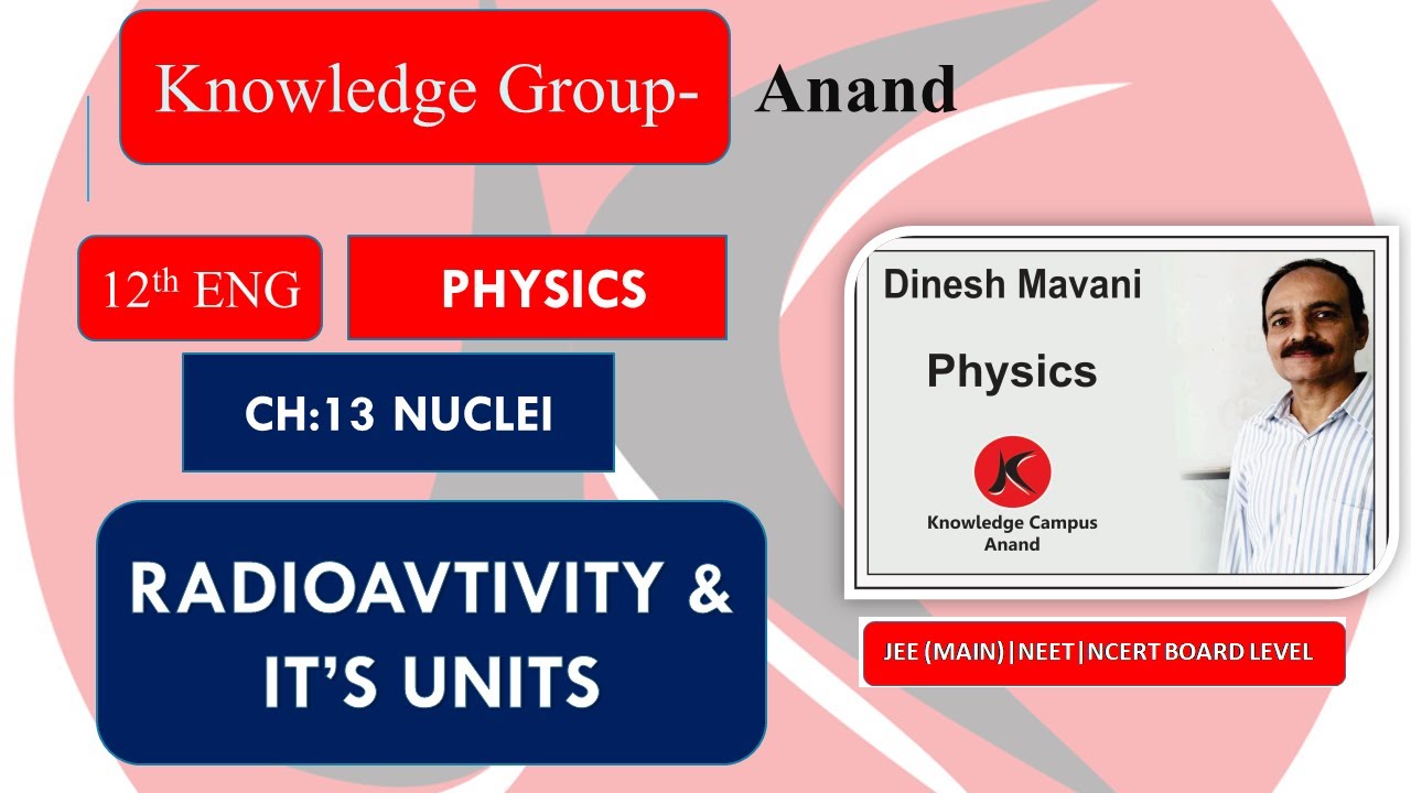 CLASS 12 ENG MED PHYSICS | CH:13 NUCLEI - YouTube