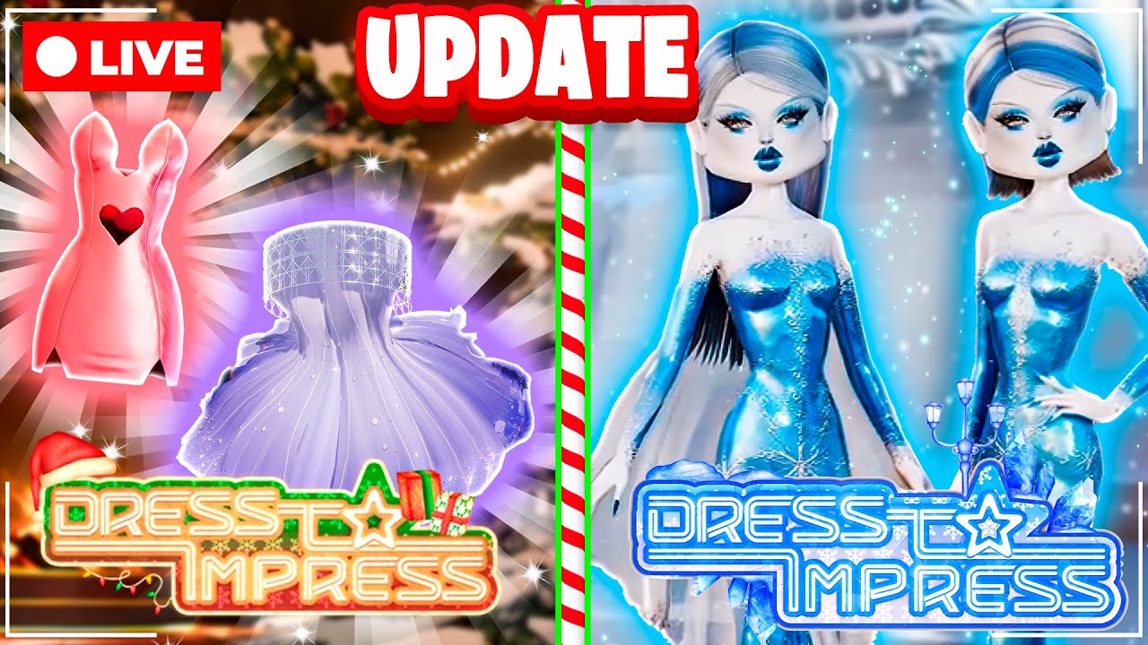 DRESS TO IMPRESS WINTER UPDATE! NEW CODES! - YouTube