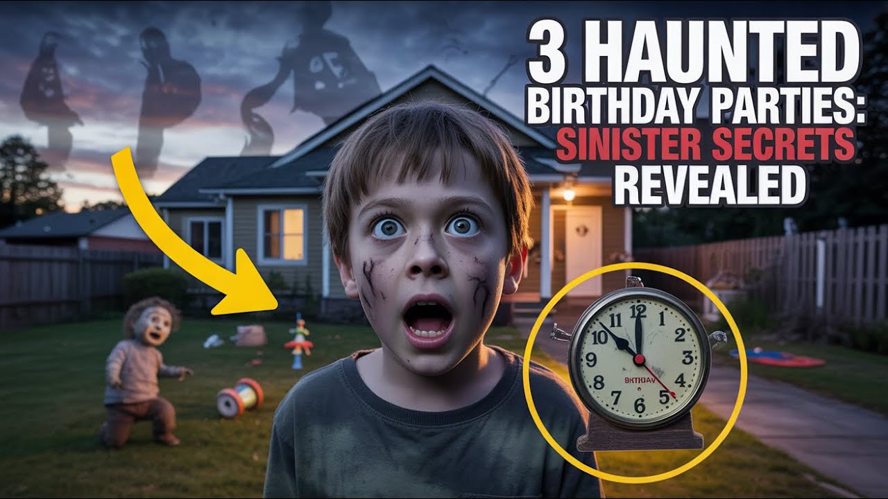 3 HAUNTED Birthday Celebrations: SINISTER Secrets REVEALED in ...