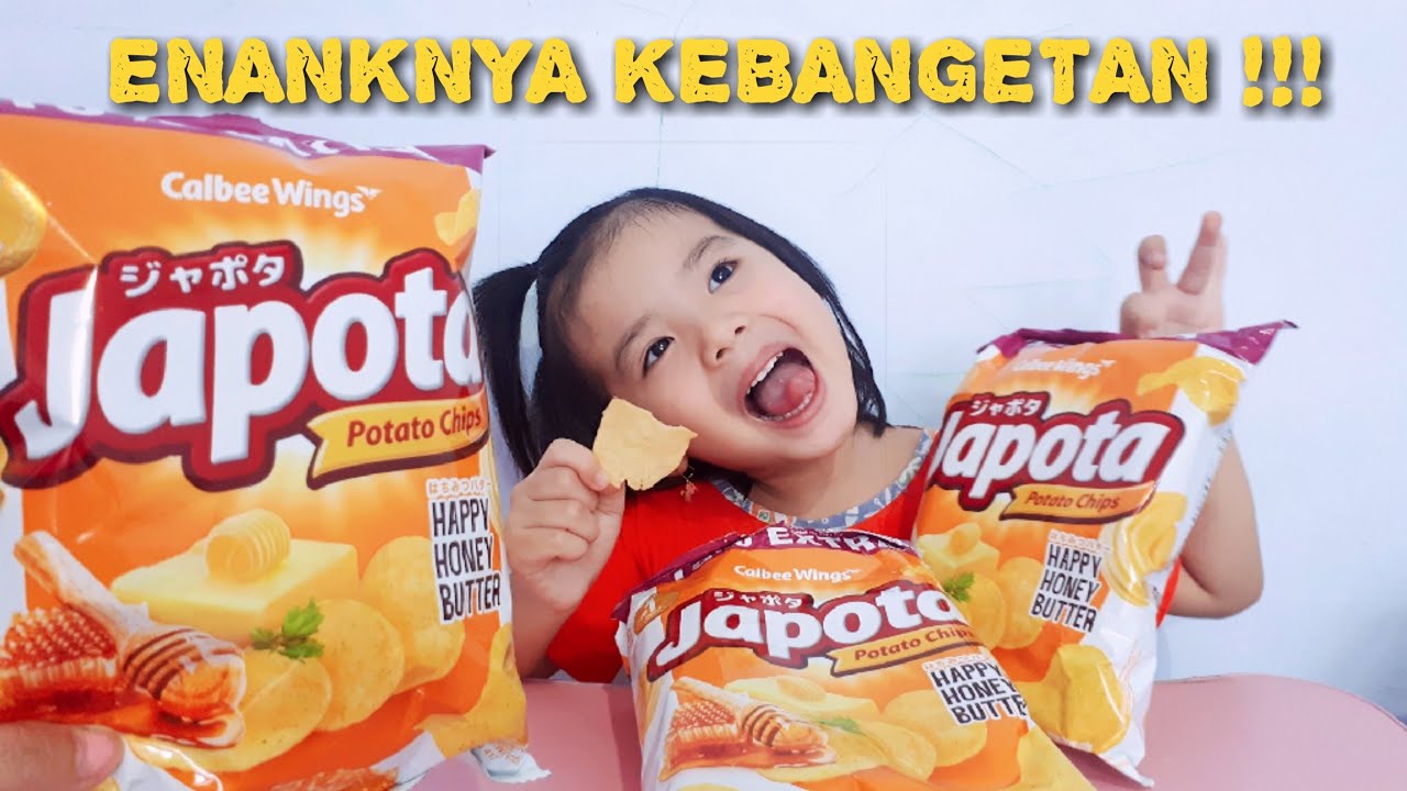 REVIEW JAPOTA HAPPY HONEY BUTTER | POTATO CHIPS | CEMILAN ENAK VIRAL ...