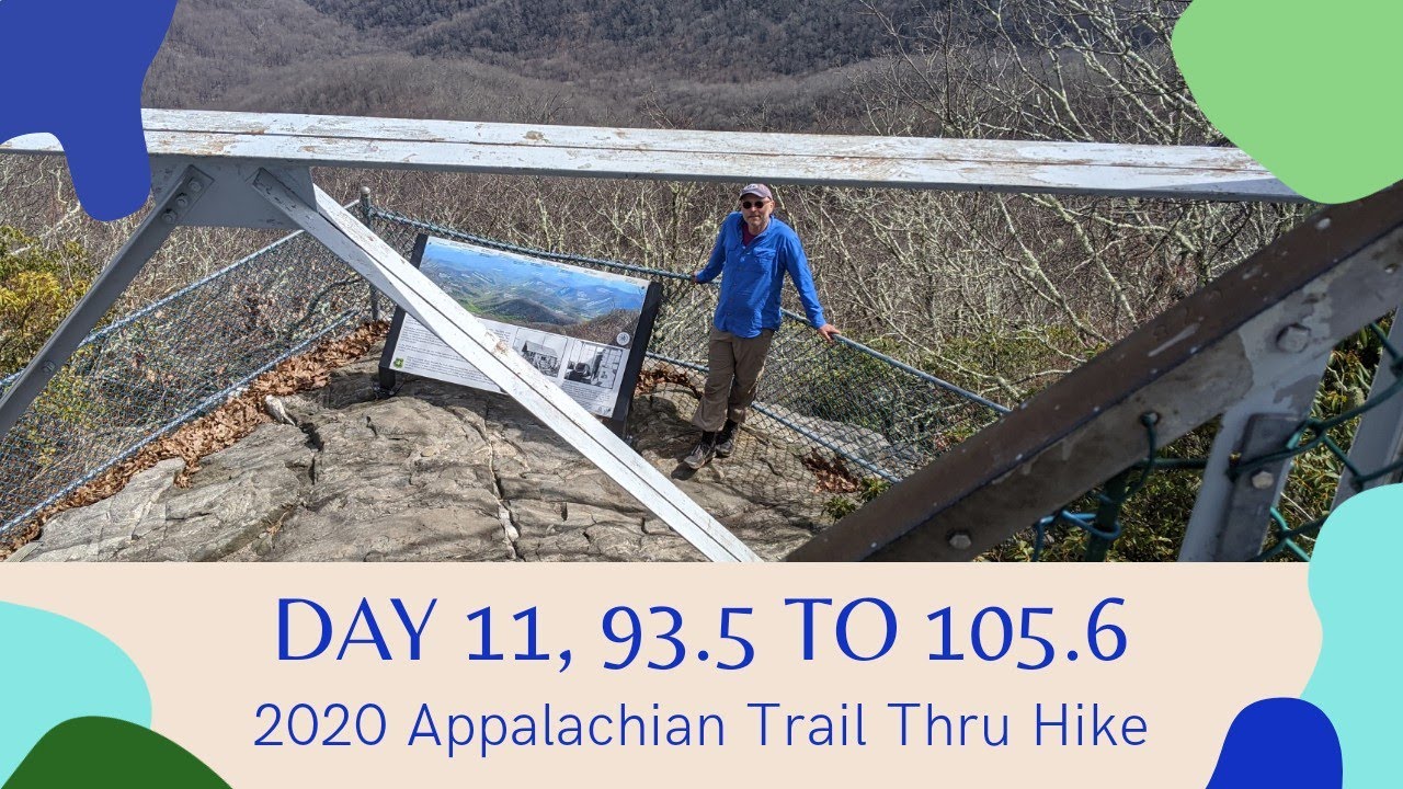2020 Appalachian Trail NOBO Thru Hike, Day 11 - YouTube