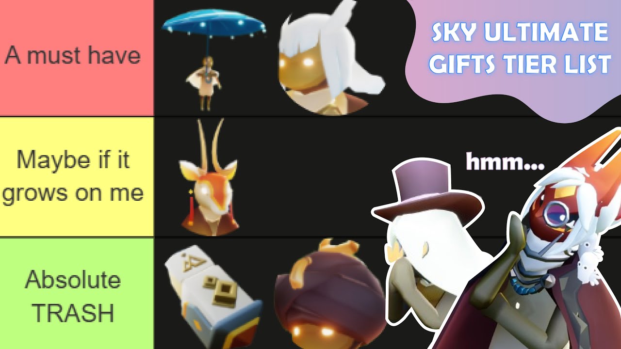 RANKING ALL SKY ULTIMATE GIFTS feat that.little.moth - YouTube