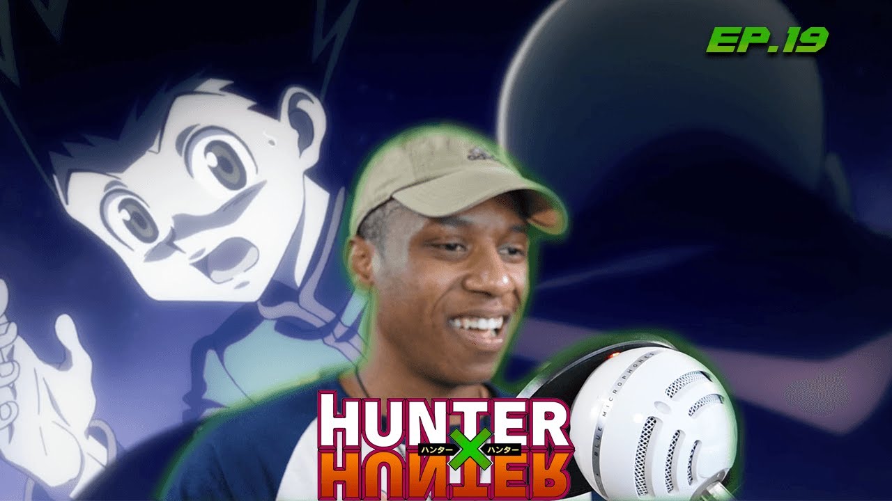 GON VS HANZO Hunter Hunter X 19 - reaction - YouTube
