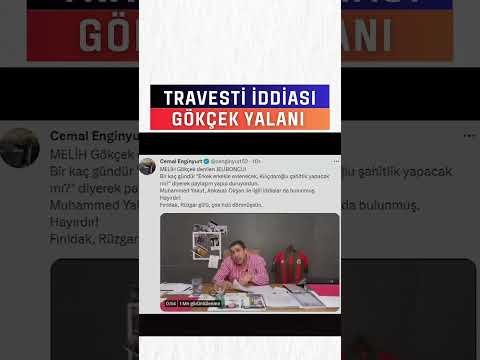 Melih Gökçek ve travesti Okşan Şantajı