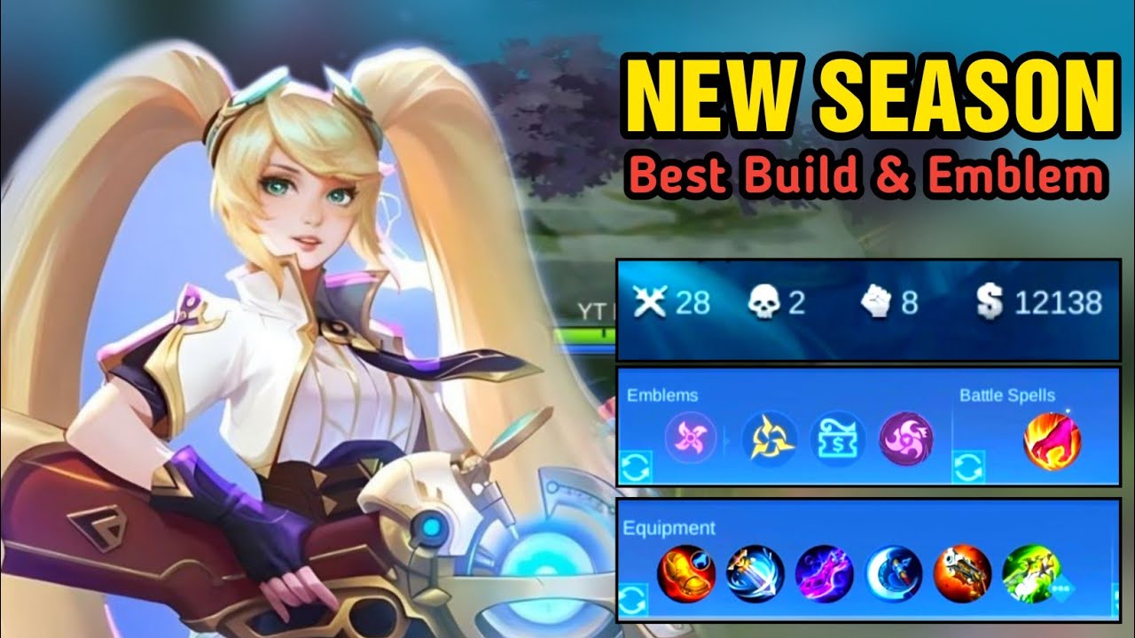 NEW SEASON BEST BUILD & EMPLEM 2023 FOR LAYLA ~ MOBILE LEGENDS - YouTube