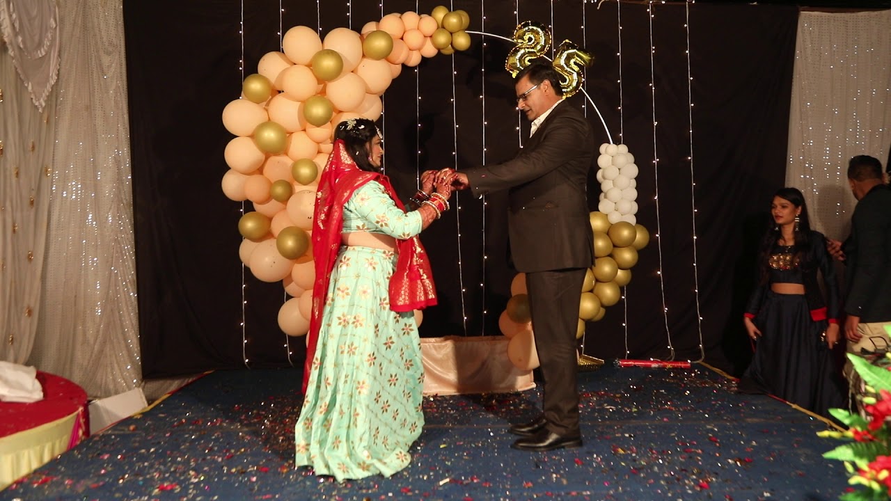 Couple Dance | Silver Jubilee Celebration | Satya Narayan & Seema Rathi ...