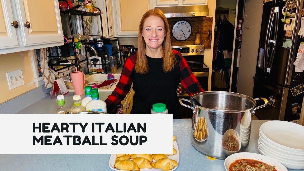 SIMPLE SUPPER SATURDAY: HEARTY ITALIAN MEATBALL SOUP - YouTube