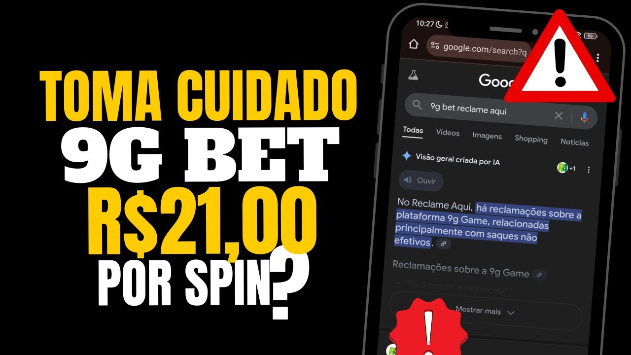 App 9g bet Paga Mesmo? o Aplicativo 9g bet é Golpe Sim! Plataforma 9g ...