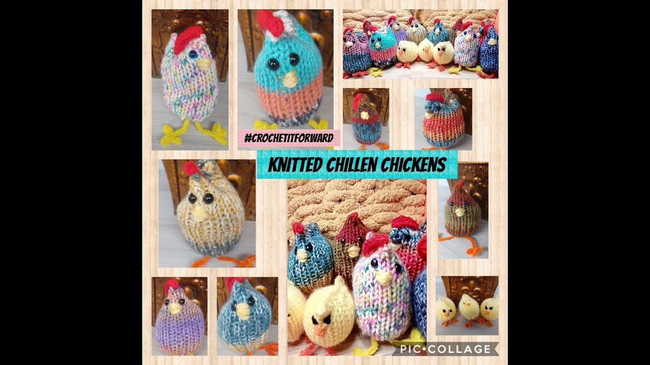 How to Knit a Chicken | Chillen Chicken #addi #sentro # ...