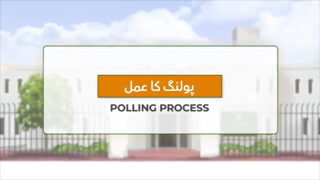 Polling Staff video Poll Activities Urdu Part 6, Election Commission of ...