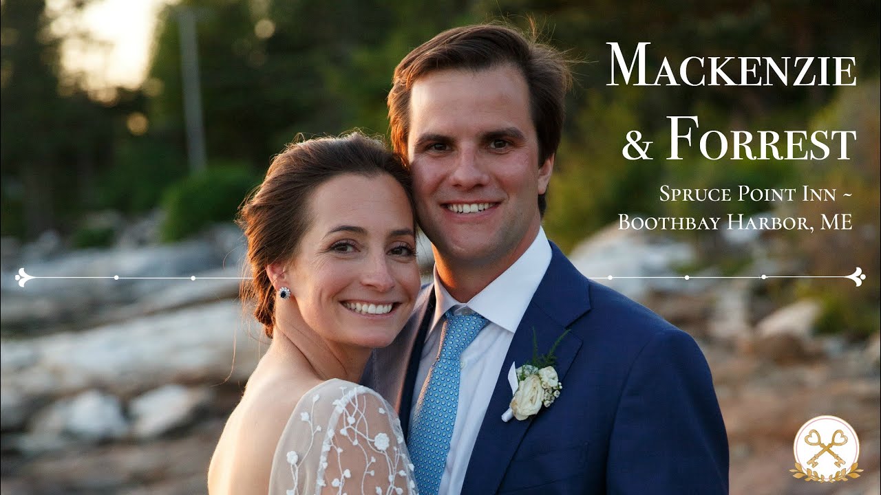 Mackenzie + Forrest ~ Dreamy Coastal Maine Wedding Nestled in Boothbay ...