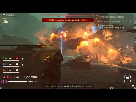 Helldivers 2 Lore Accurate Space Cadet in Illuminate War - YouTube