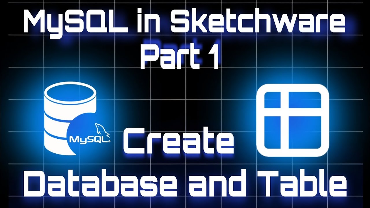MySQL ddatabase in Sketchware • Part 1 • Create MySQL database & Table ...